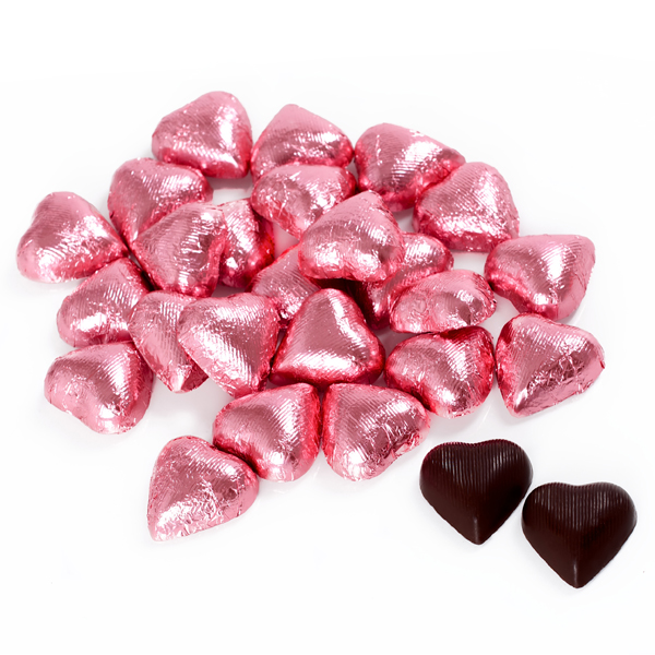 Foil Wrapped Chocolate Hearts – Walker’s Chocolates